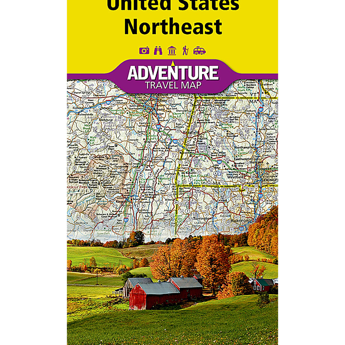 National Geographic United States, Northeast Map – EMS