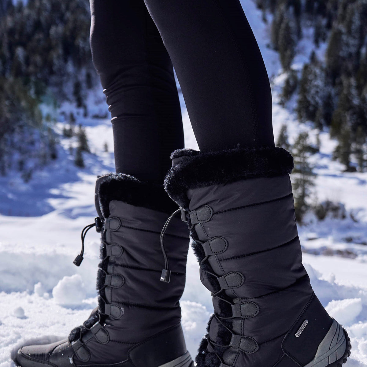 Mountain Warehouse Snowflake Extreme Womens Adaptive Long Snow Boots – EMS