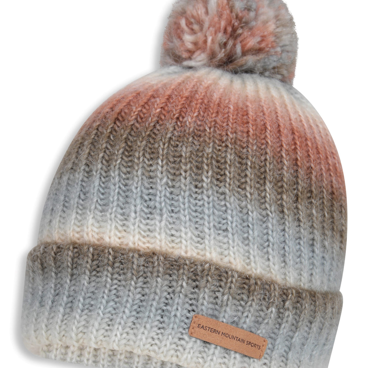 EMS Mia Womens Lined Ombre Pom Beanie