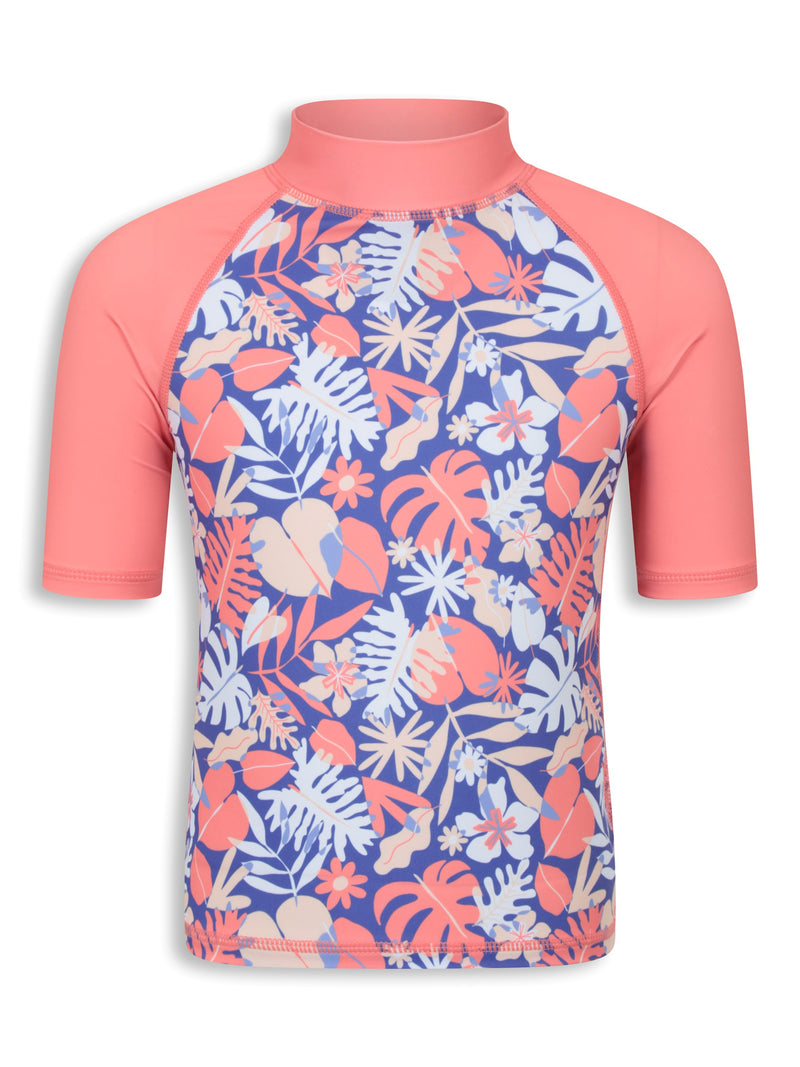 EMS Short Sleeve Kids Printed Rash Vest