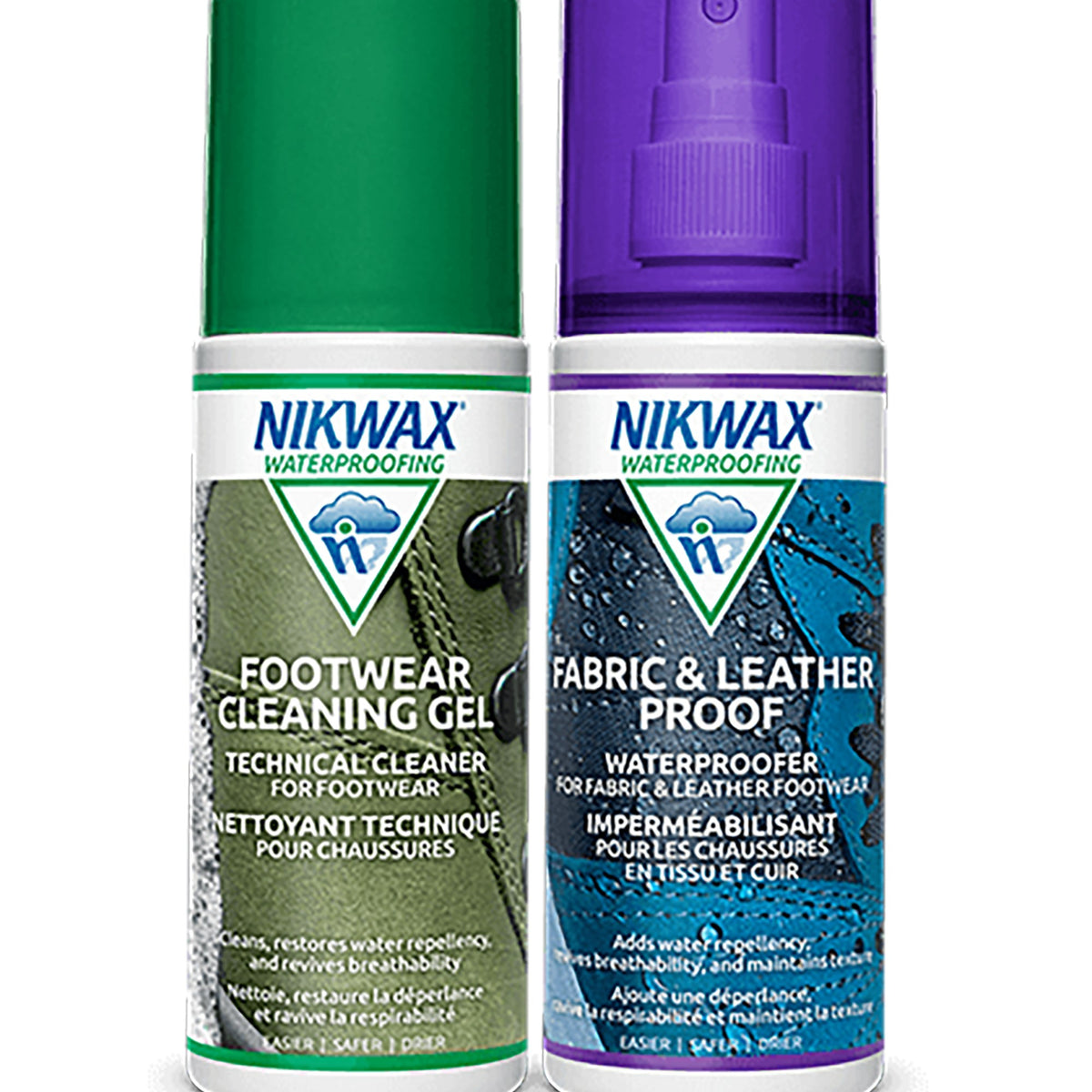 Nikwax Fabric & Leather Duo-Pack Spray – EMS
